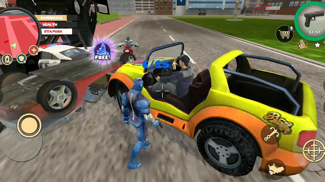 Rope hero vice town #1 - YouTube