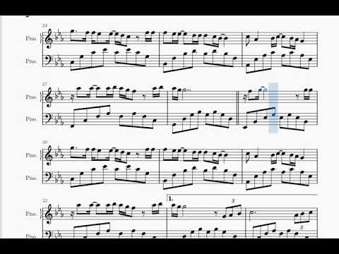 GİTME SEVİYORUM -HARUN KOLÇAK -PİYANO NOTALARI
