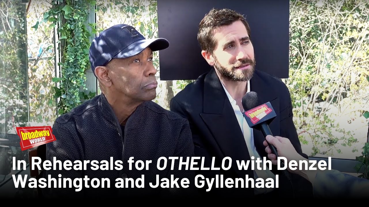 Denzel Washington & Jake Gyllenhaal on 'Othello' Broadway Return - YouTube