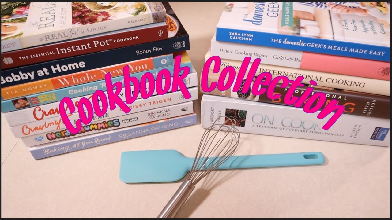 My Cookbook Collection - YouTube