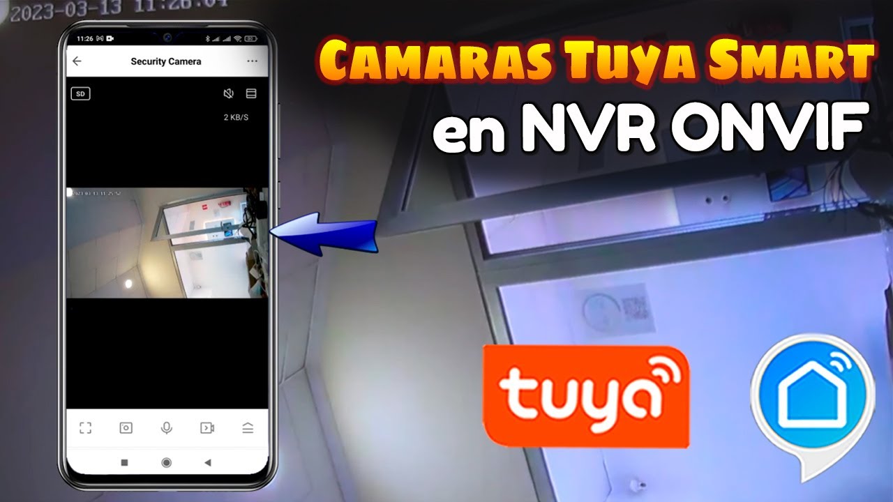 Ver cámaras Tuya Smart / Smart Life en grabador NVR ONVIF - YouTube