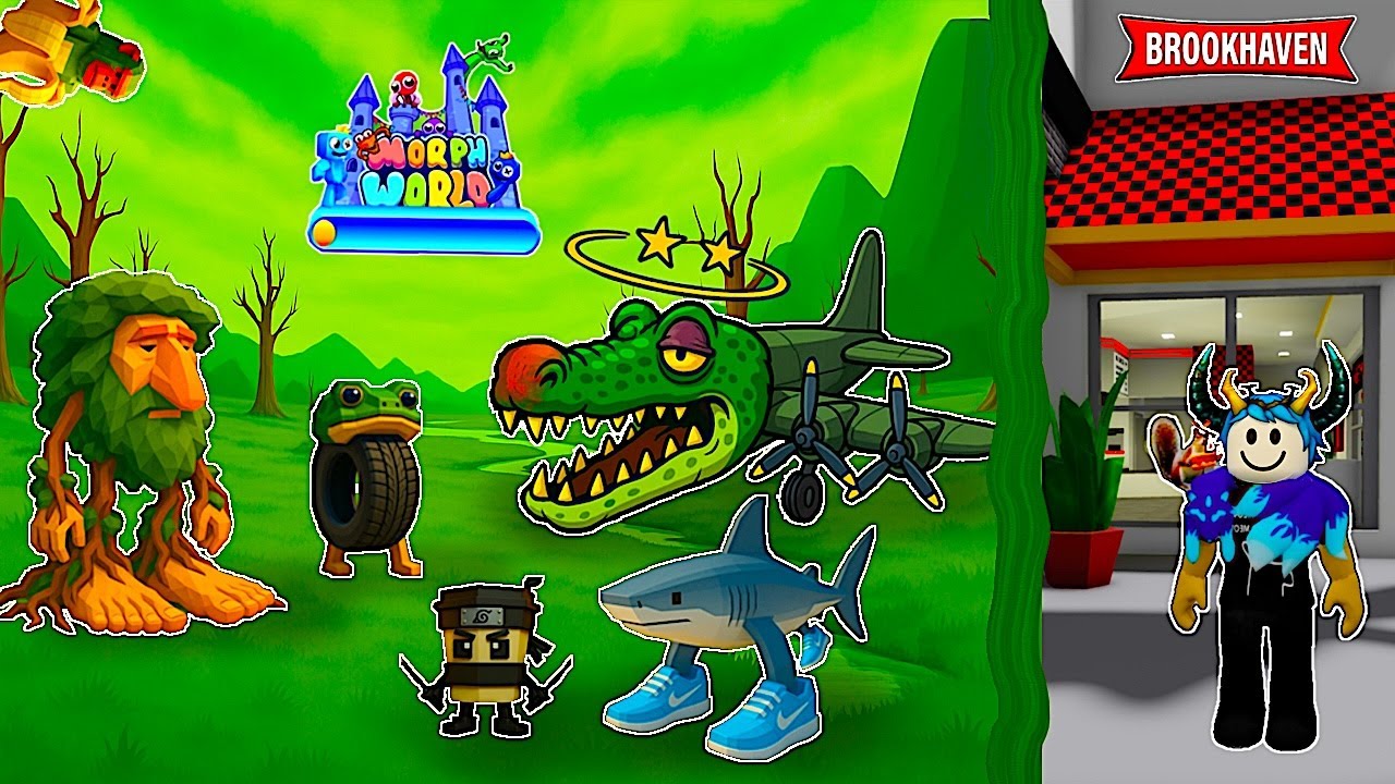 UNLOCKED ALL BRAINROT MORPHS in Roblox Morph World [NEW UPDATE] - YouTube