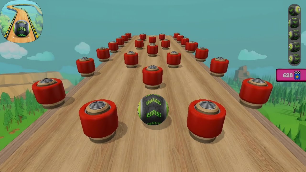 Going Balls – Level 50 Bouncing Obstacles: Perfect Your Timing - YouTube