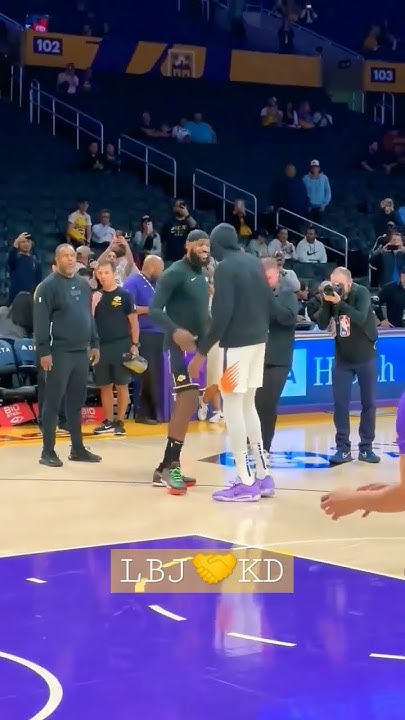 LBJ AND KD 🏀|#shorts - YouTube
