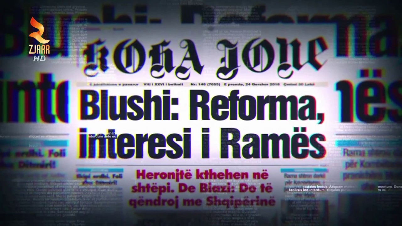Zjarr Televizion - Shtypi I Dites 06 Tetor 2017 - YouTube