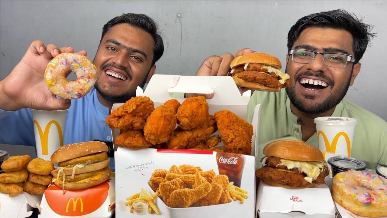 McDonalds Mukbang Asmr - YouTube