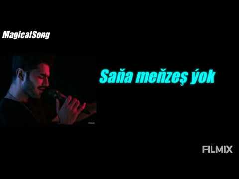 Jelil & A.T.A - Saňa meňzeş ýok ( Lyrics ) [ MagicalSong ]