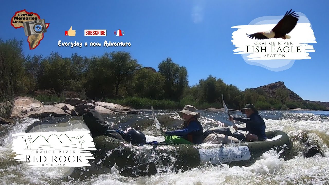Orange River | Red Rock River Camp | Fish Eagle Section - YouTube