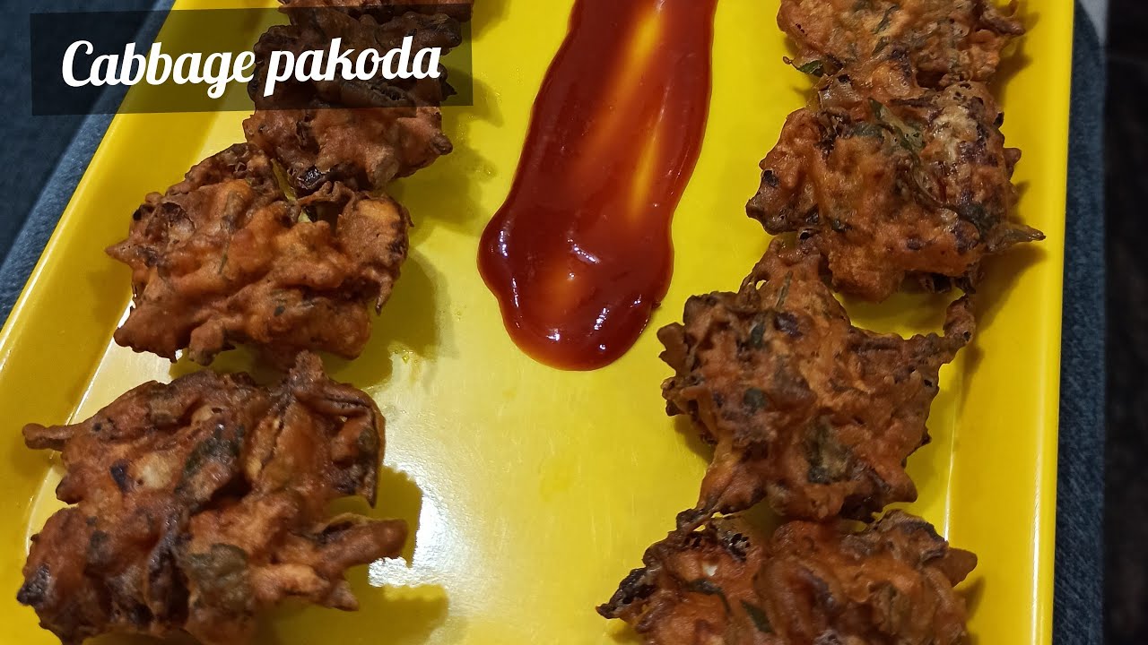 Cabbage pakoda recipe | Cabbage vada | Crispy pakoda | ಎಲೆಕೋಸು ಪಕೋಡ ...