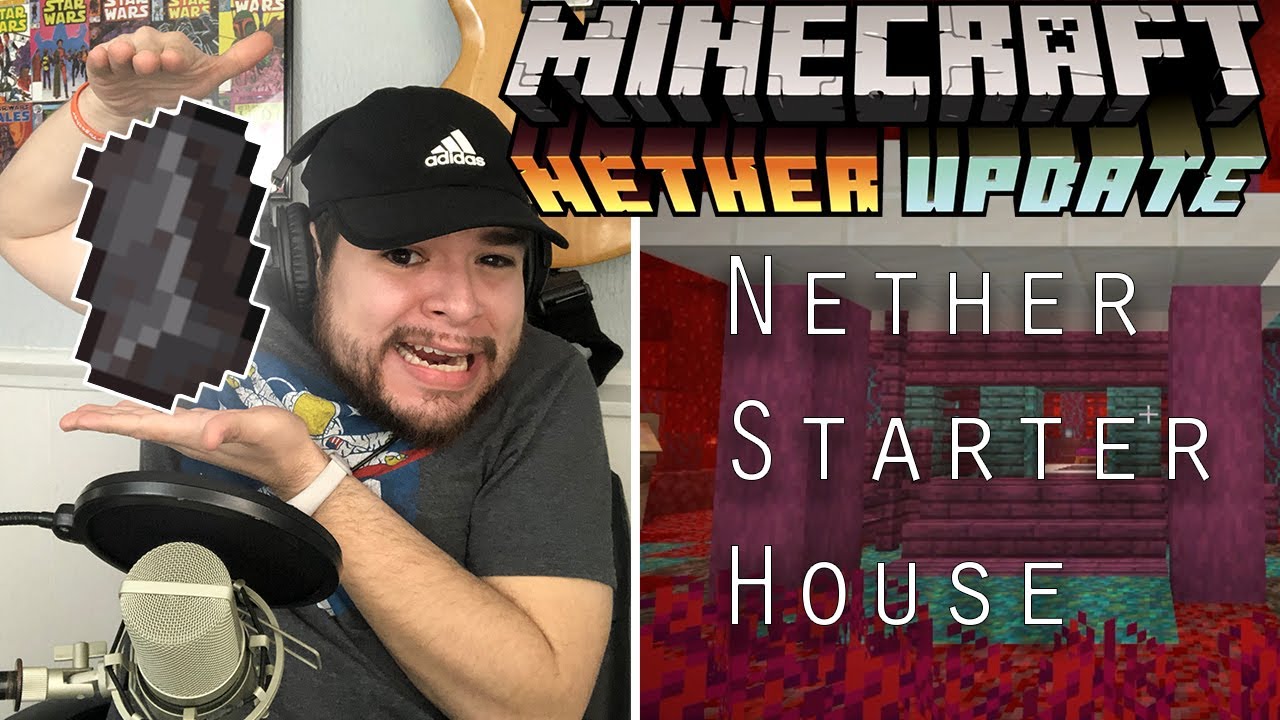 Nether Update Survival House - YouTube