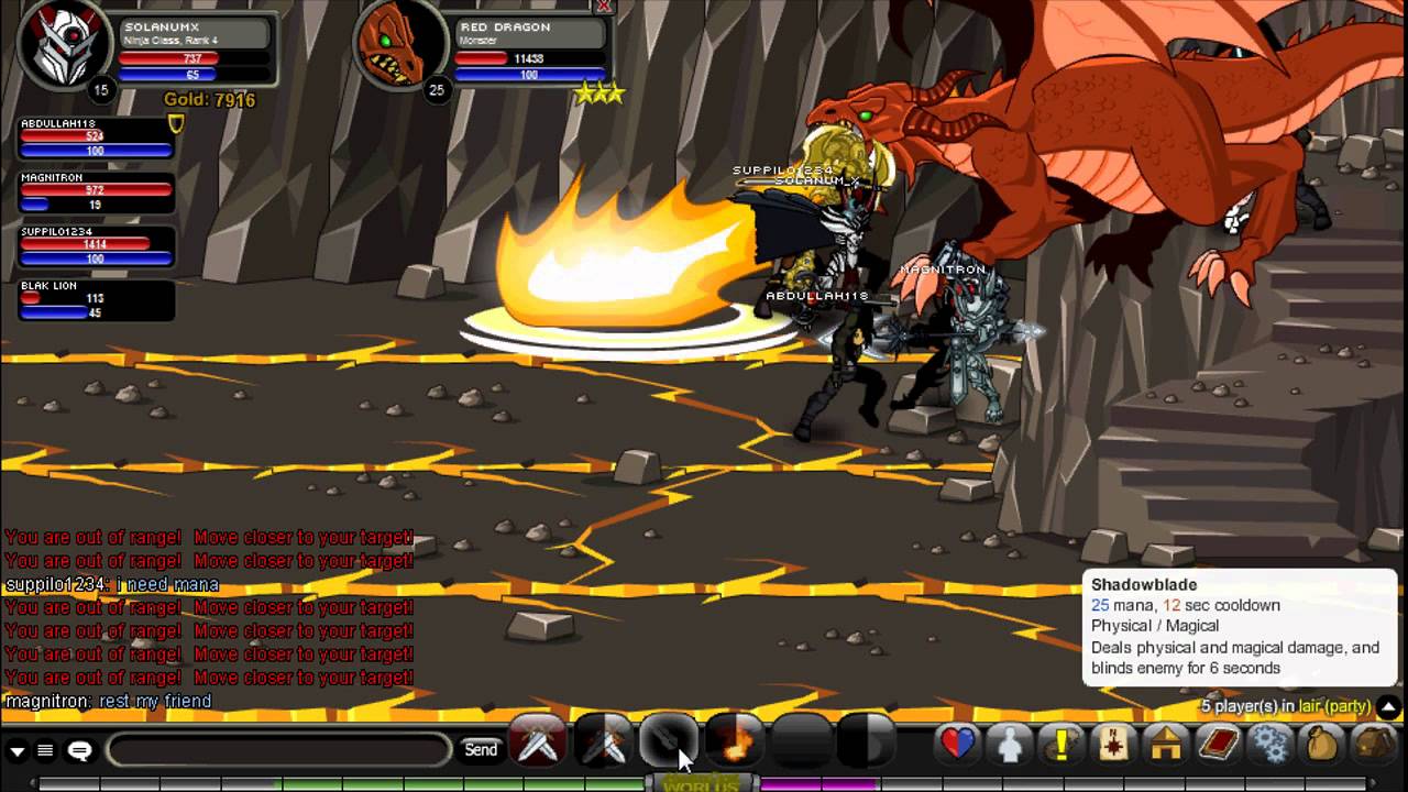 AQW Boss Battle's EP.1 - YouTube