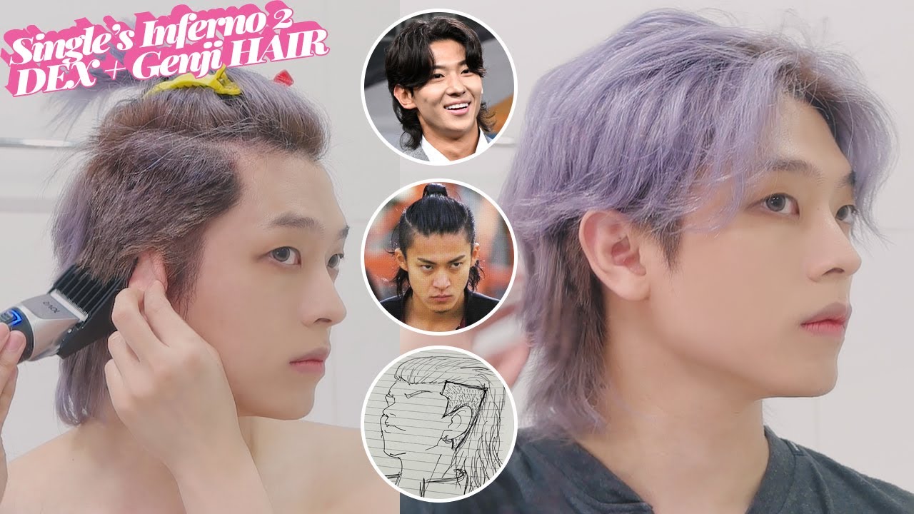 남자 장발 기르다 할 수 있는 덱스 머리 하는 법 Ft 크로우즈제로 울프컷 솔로는 지옥입니다 머리 기르세요 Single