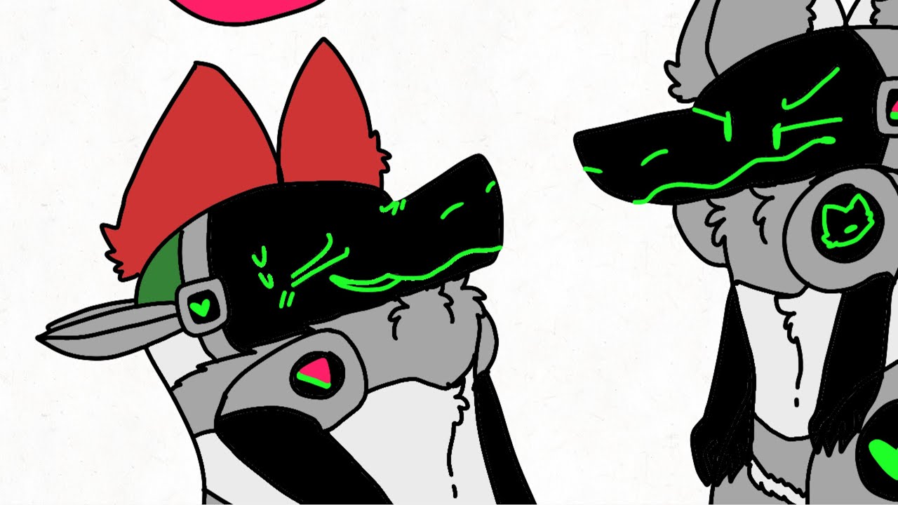 Average Protogen model. - YouTube