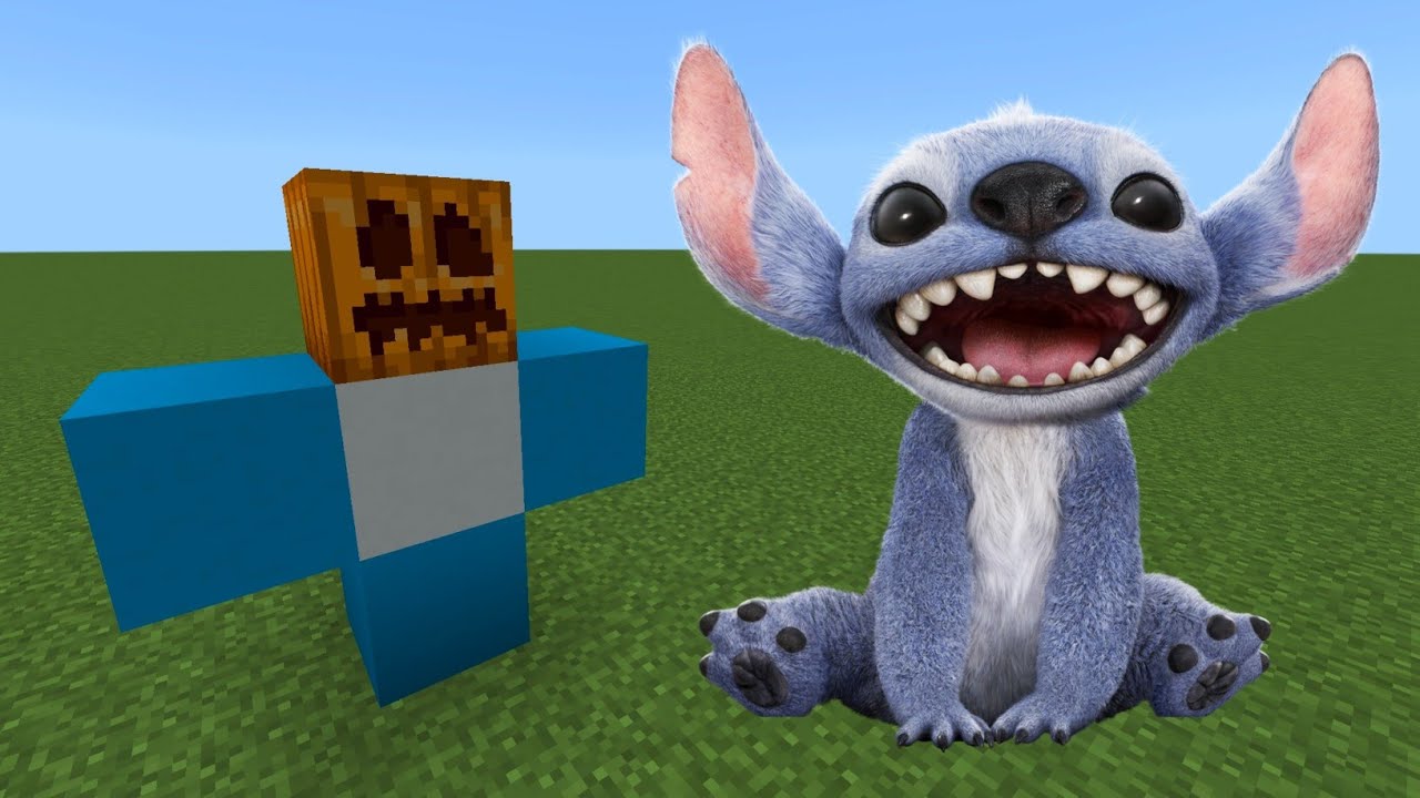 Lilo & Stitch Addon in Minecraft PE - YouTube
