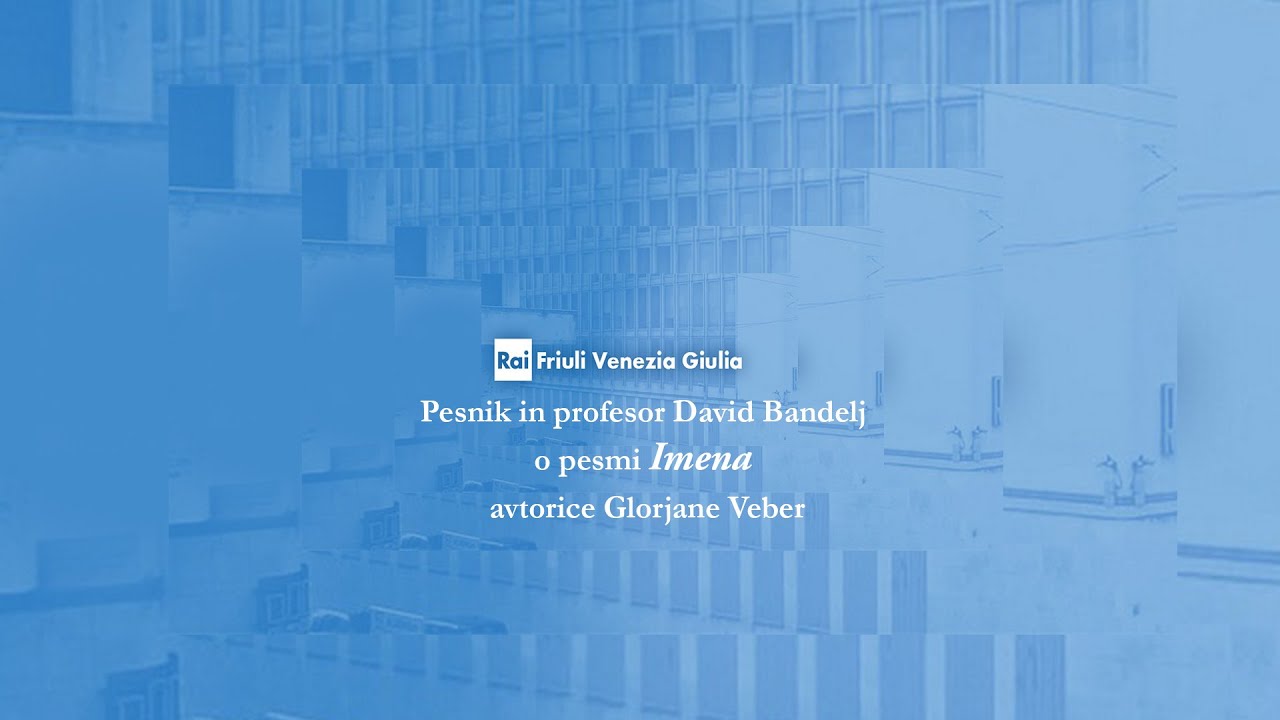 O pesmi Imena (iz pesniške zbirke Prosti pad, 2013) - YouTube