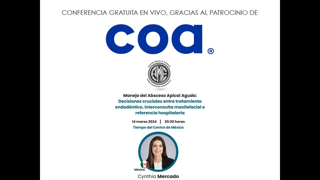 1608 Manejo del absceso Apical Agudo: Decisiones cruciales entre ...
