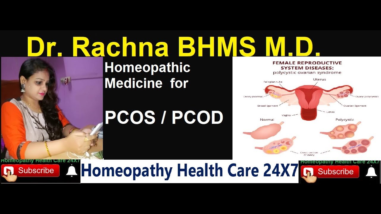 Homeopathic medicine for PCOS/PCOD - YouTube