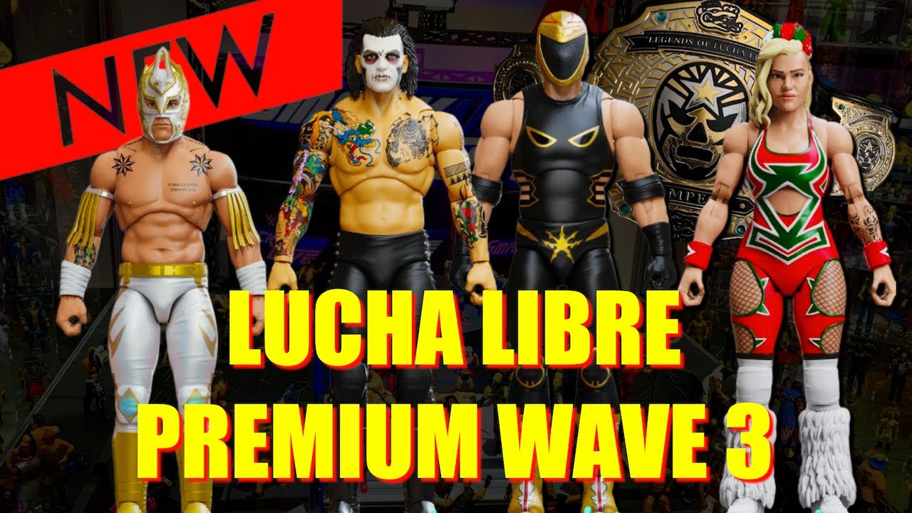BOSS FIGHT STUDIO Lucha Libre Premium Wave 3 FIGURES REVEALED - YouTube