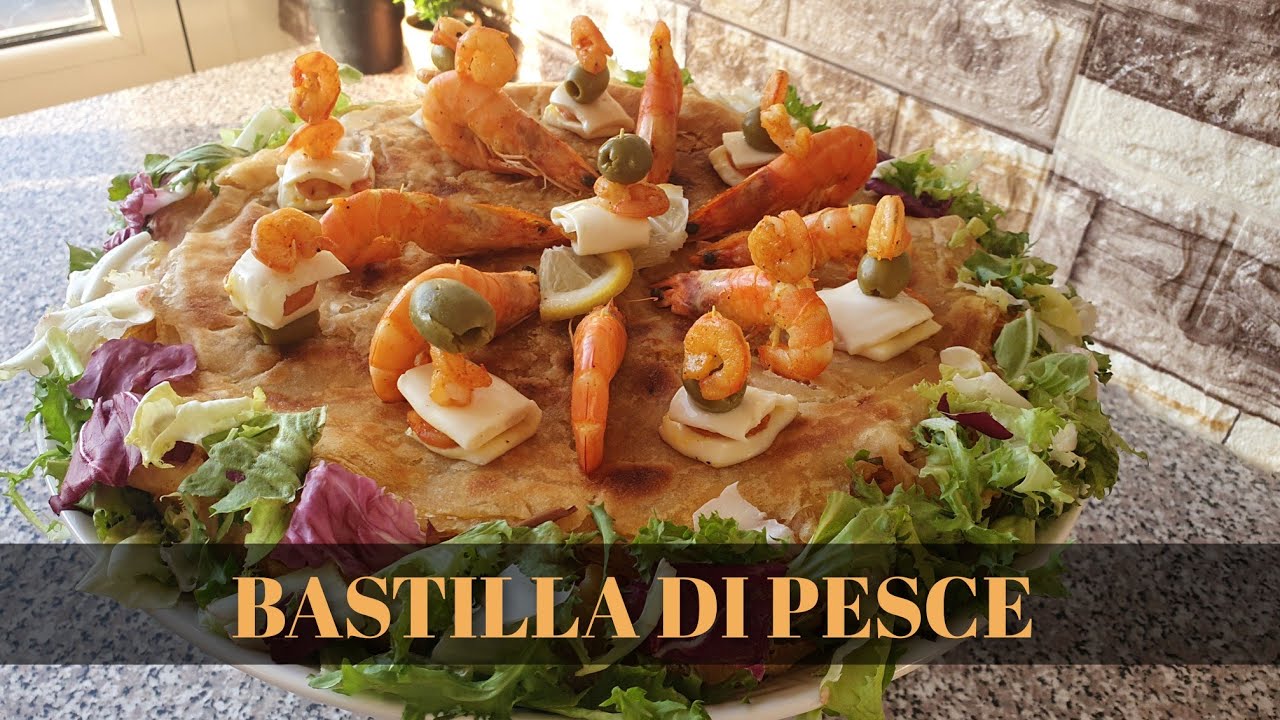 #Ricette_arabe_salate #Bastilla di #Pesce incredibilmente buonissima 😋😋 ...