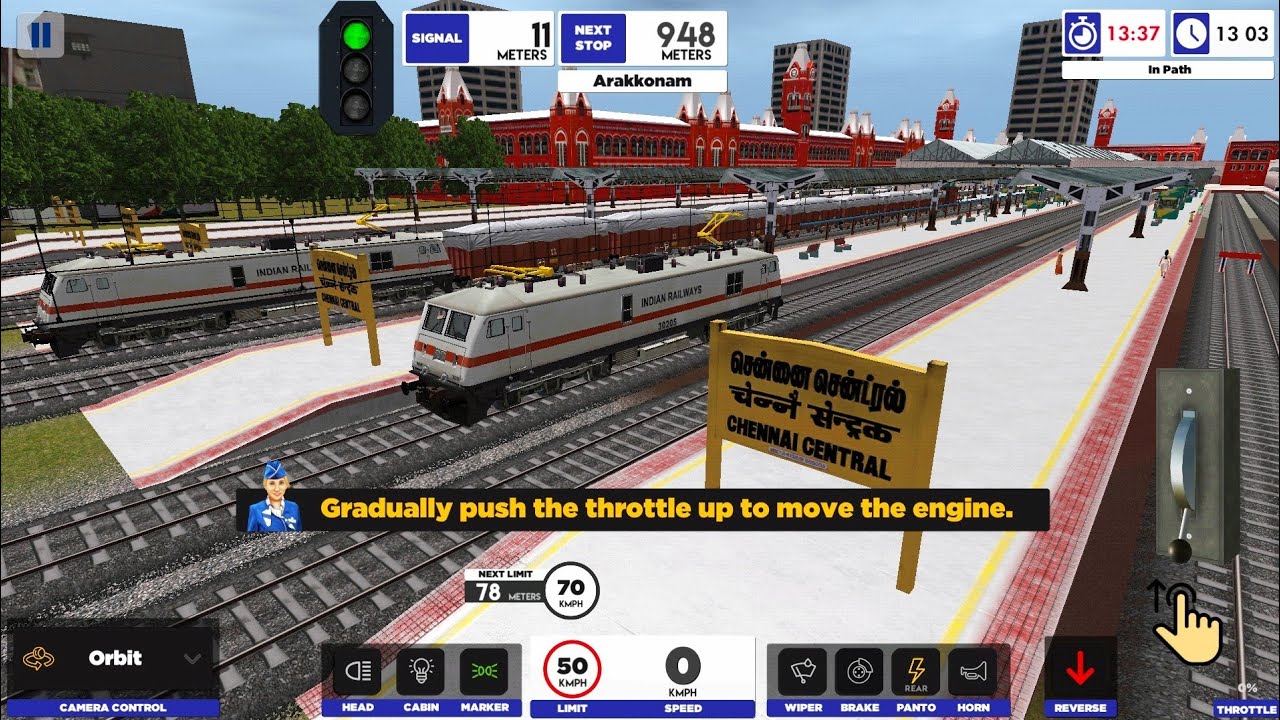 Indian Train Simulator | Train Game | Loco Pilot Training Walkthrough ...