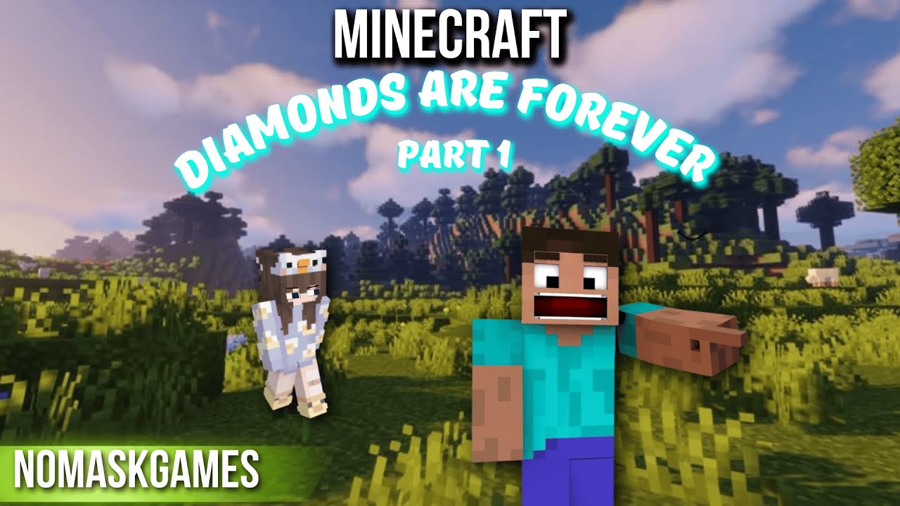 Minecraft Let’s Play Part 1 | Diamonds Are Forever – A Rough Start to ...