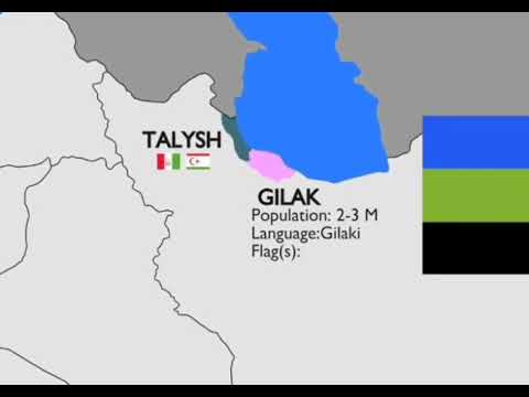 Zazalar ile akraba olan İRAN halkları---Taliş, Gilan, Mazandıra....