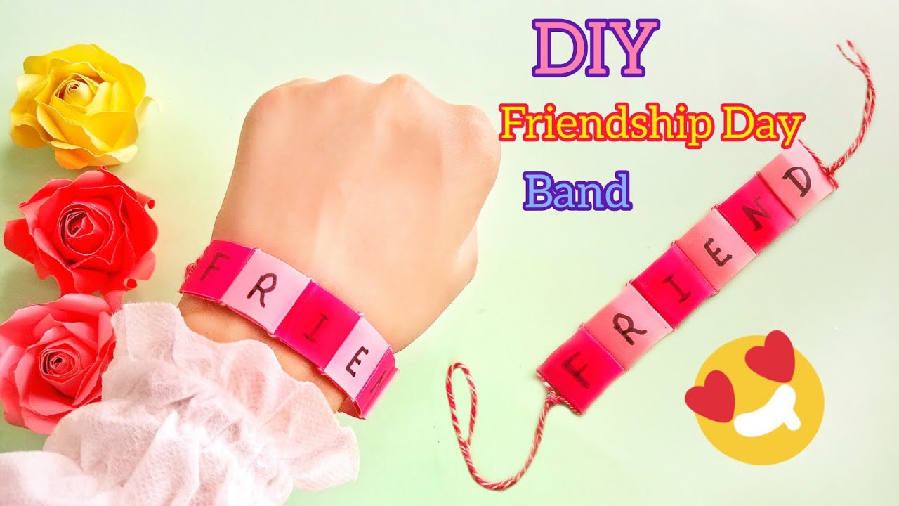Friendship Day Band || How To Make Friendship Day Band At Home Easily ...