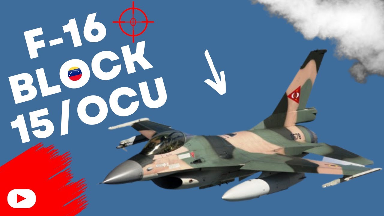 F-16 block 15 /ocu Fighting Falcon 🇻🇪 - YouTube