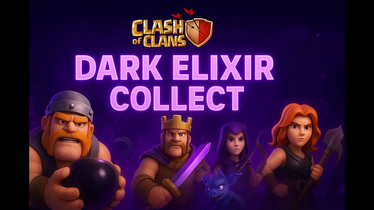 Dark Elixir Loot - Clash Of Clans - YouTube