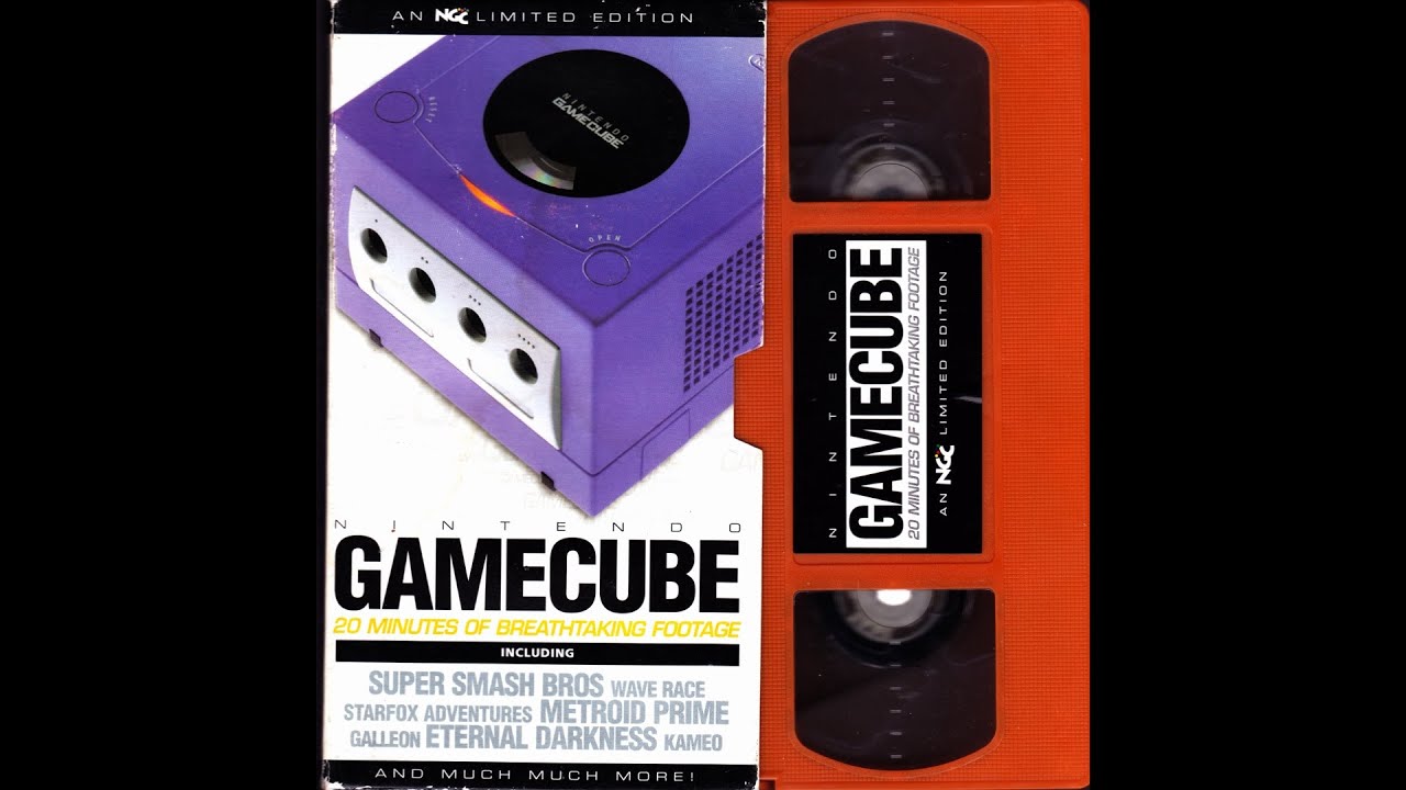NGC Magazine Nintendo Gamecube VHS - 20 Minutes Of Breathtaking Footage ...