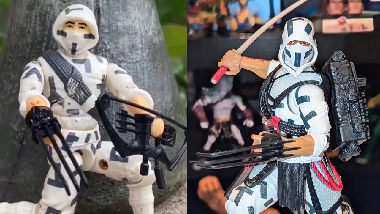 New Gijoe Classified Storm Shadow Camo & Retro version figures quick ...