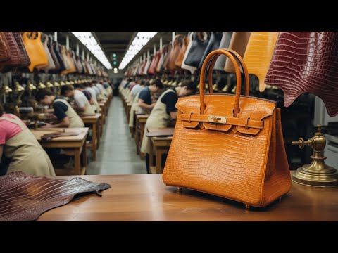 Inside the Hermès Factory: The Secret Process Behind a $10,000 Birkin Bag