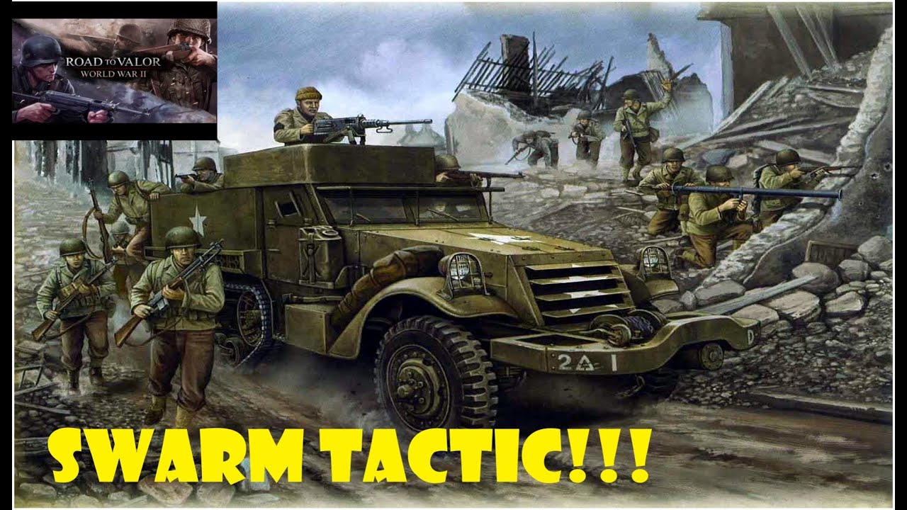 Road to Valor: World War 2 (U.S. Army)- Swarm Tactic!!! - YouTube