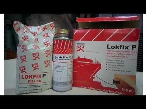 Fosroc Lokfix p how to use#Steel bar ko kayse use karte hey solvent se ...