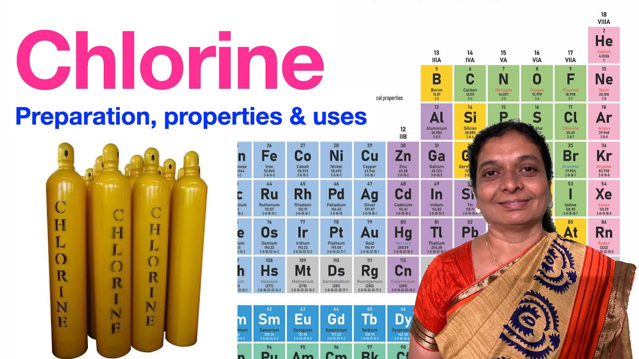 Elements of groups 16,17 &18 (Part 8): Chlorine - YouTube