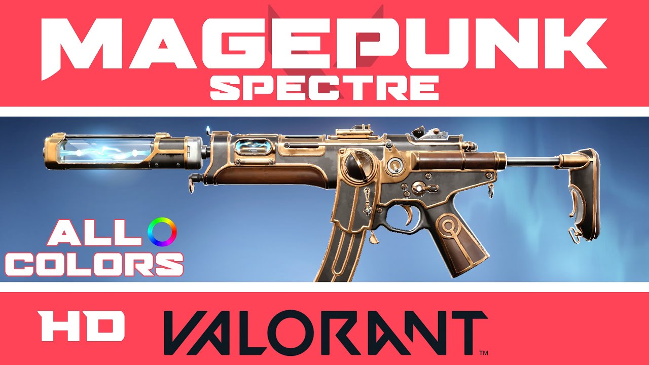 MAGEPUNK SPECTRE VALORANT SKIN (ALL COLORS) | New Magepunk Skins Bundle ...