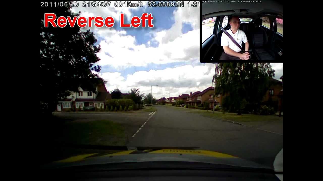Reverse Left around corner - YouTube