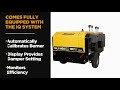 Allmand Maxi-Heat 1M BTU Indirect Fired Mobile Diesel Heater 81012599 ...