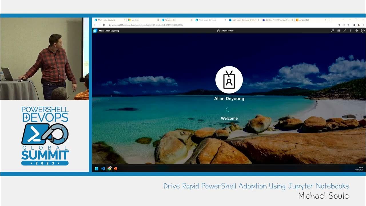 Drive Rapid PowerShell Adoption Using Jupyter Notebooks by Michael Soule - YouTube