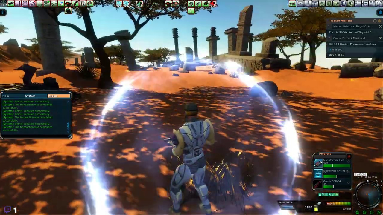 Entropia Universe - Planet Arkadia - Aakas Instance 10 (Arkadian key 10 ...