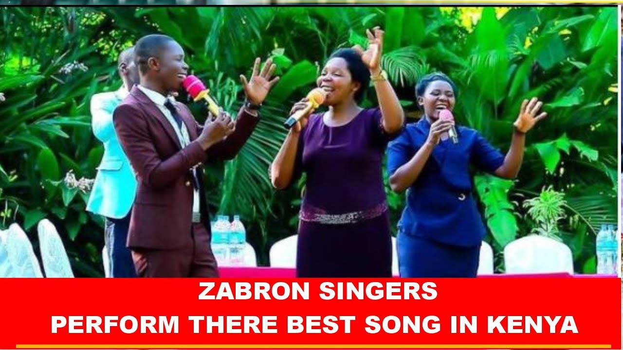 ZABRON SINGERS WALIVYO IMBA WIMBO WAO MUPYA - YouTube