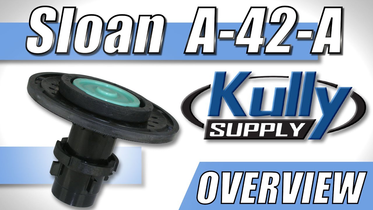 Sloan Regal Urinal Repair Kit 1.0 GPF Overview (A-42-A) - KullySupply ...