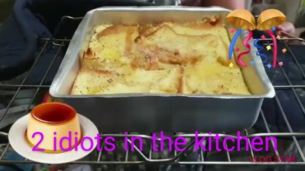 EPISODE:1~ bread pudding | 2 idiots in the kitchen 🤦‍♀️🤦‍♀️ - YouTube