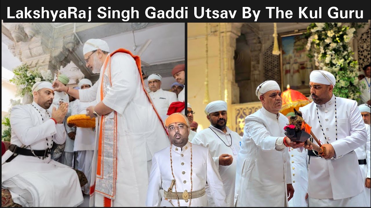 LakshyaRaj Singh becomes Mewar royal family's titular head after 'Gaddi ...