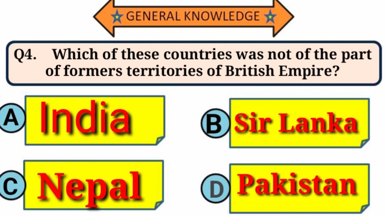 General awareness U || UK General knowledge || General knowledge ...