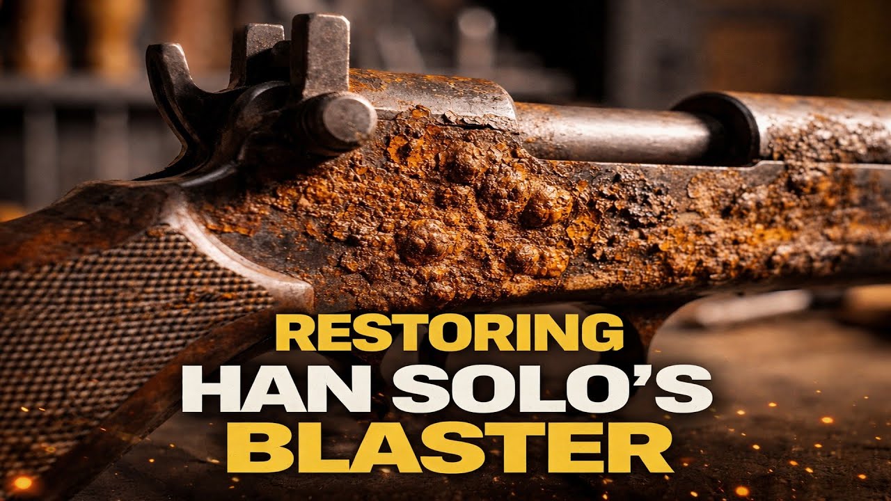 Restoring Han Solo’s Blaster: The Mauser C96 "Broomhandle" 🪐 - YouTube