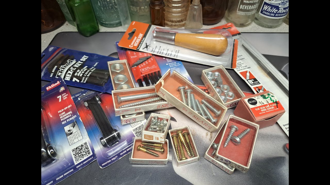 Tool Haul #110 NOS Sears Hardware Eklind Nicholson Stanley Ace - YouTube