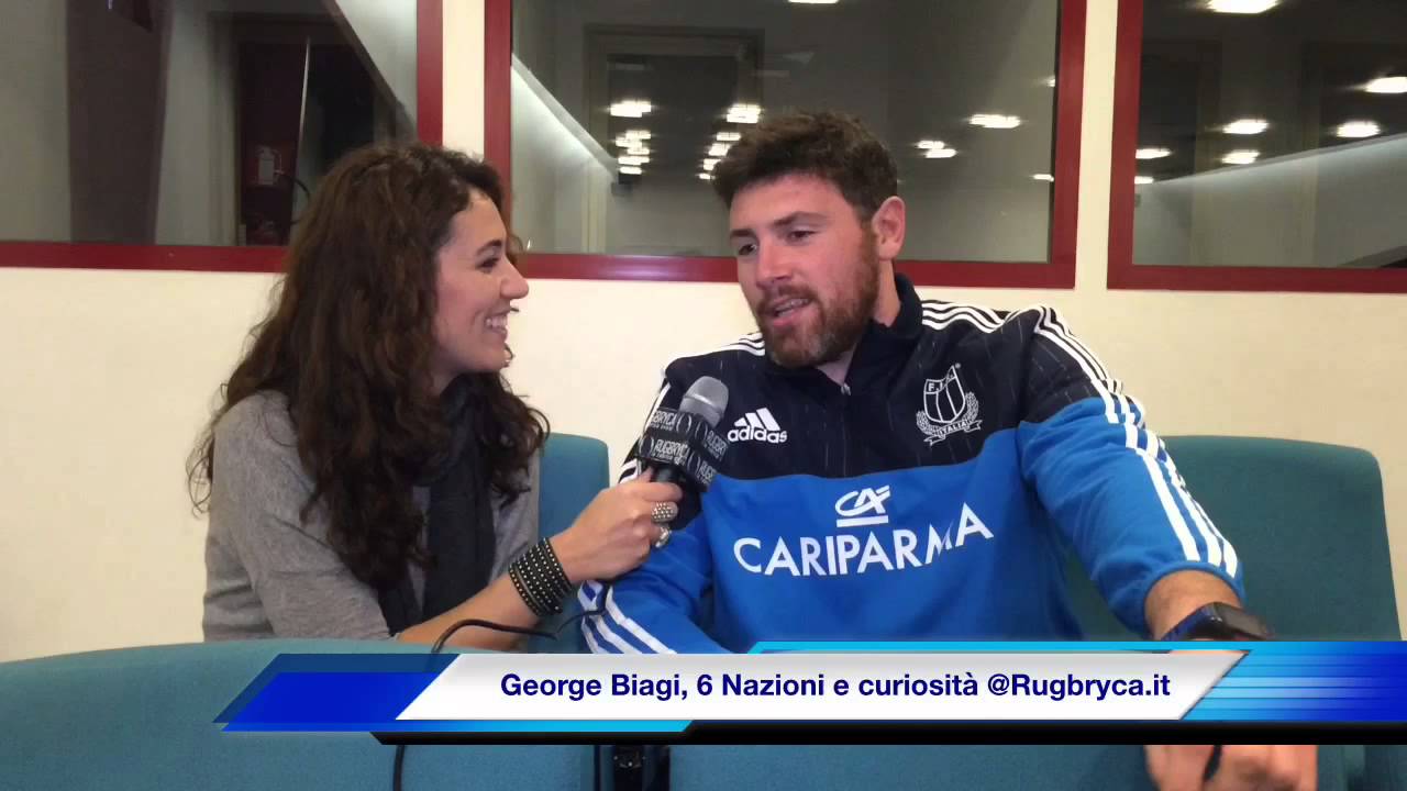George Biagi, Sei Nazioni e curiosità - YouTube