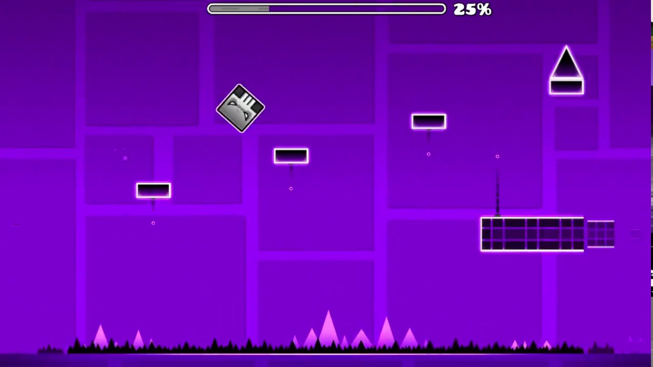 Geometry Dash - Stereo Madness (Completado) - YouTube