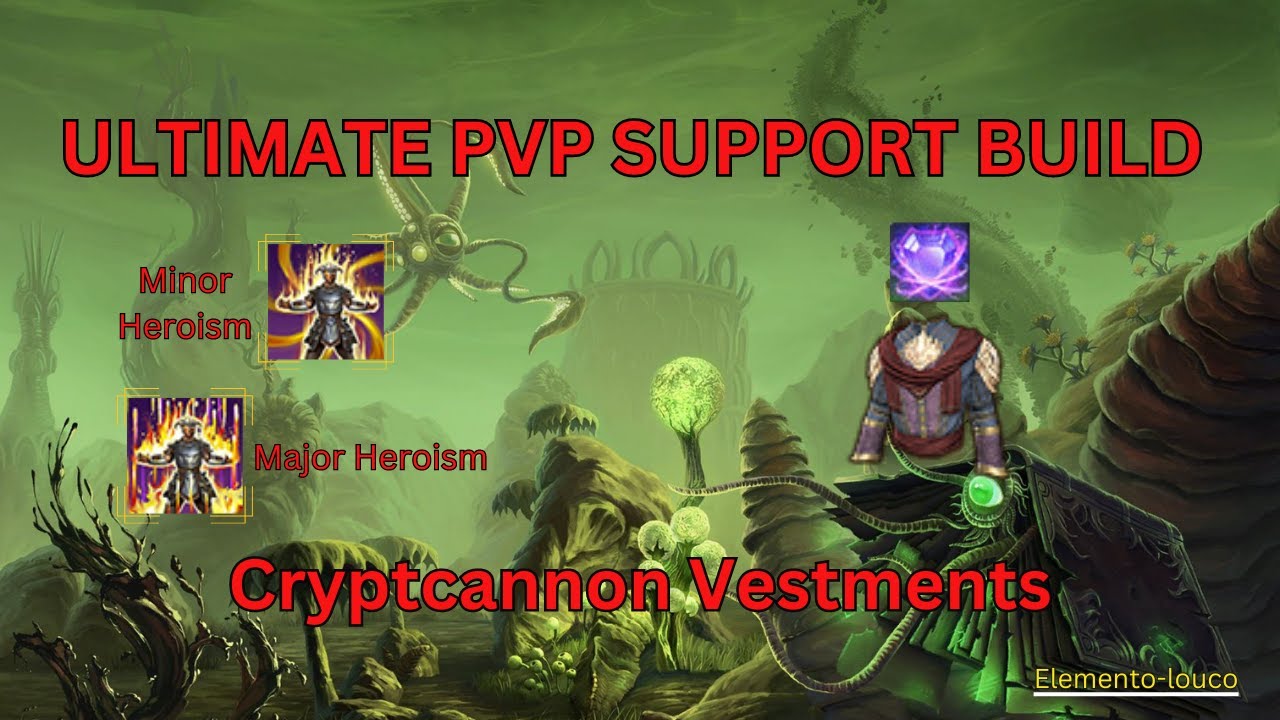 ESO PvP ¦ Infinite Ultimate Support Build ¦ Cryptcannon Vestments PvP ...